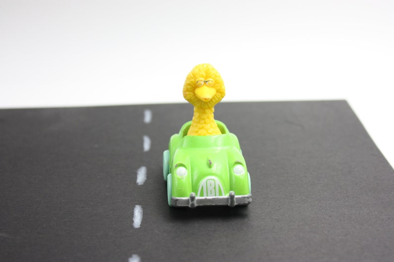 Hasbro Big Bird Car - 1980s Sesame Street - Green Metal Toy Car - Etsy