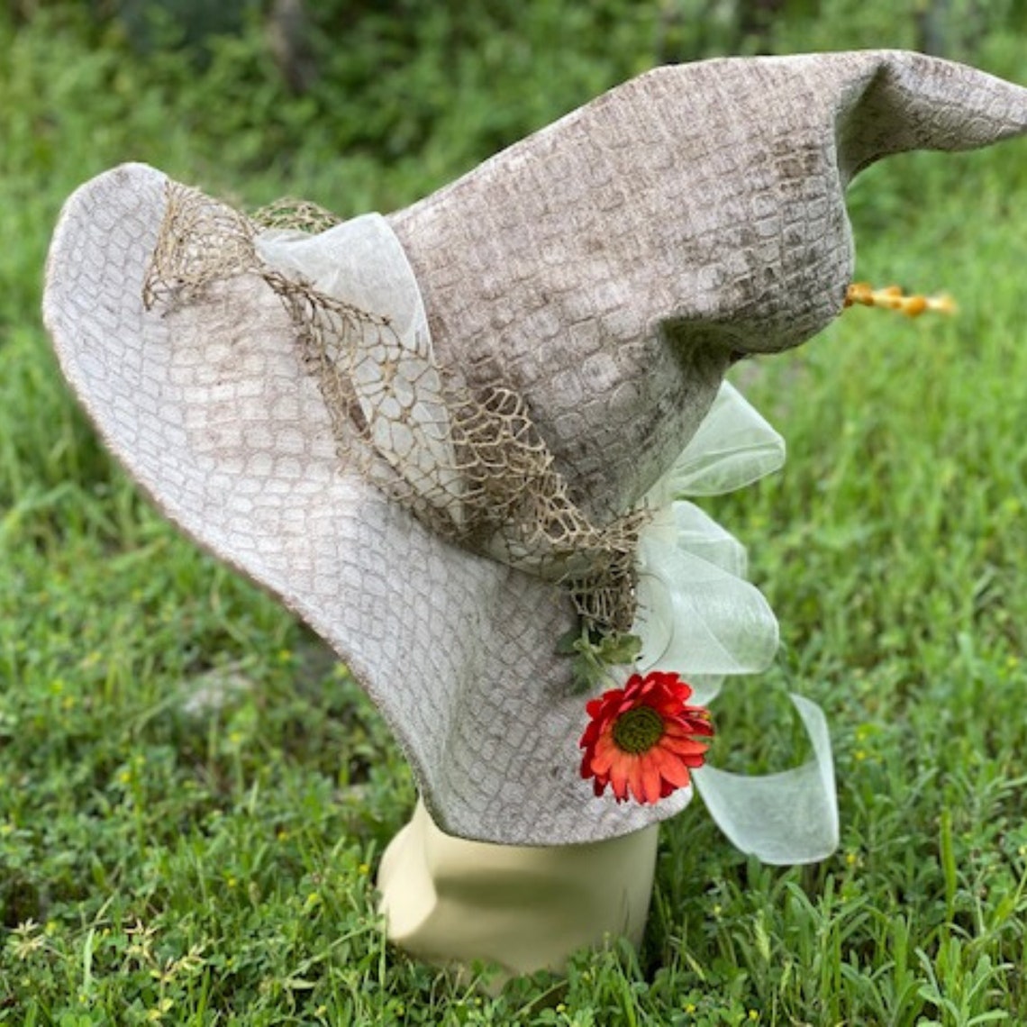 DIY Witch Hat Pattern Instructions Pattern Halloween - Etsy