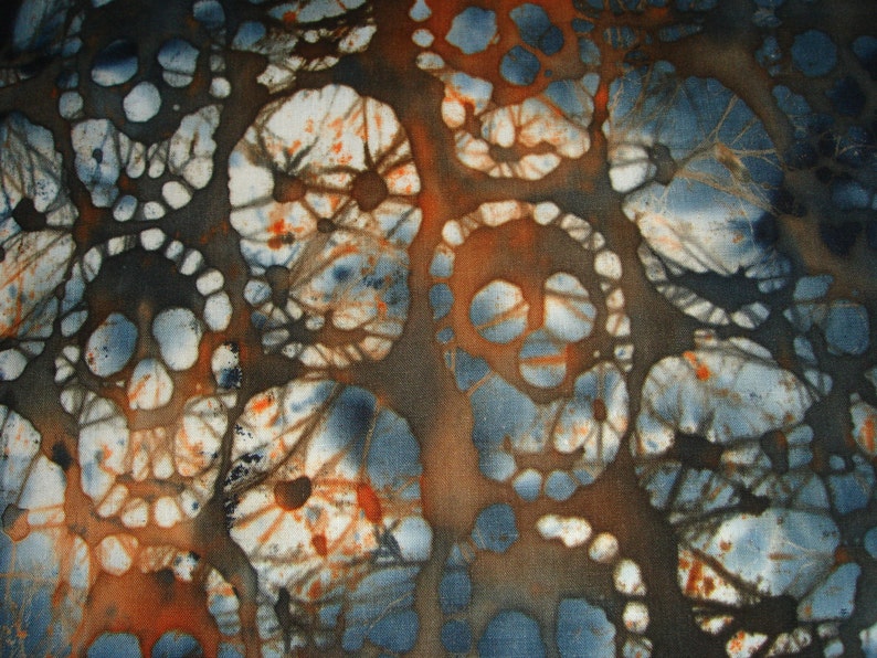 Ghoulish Skull Batik Table Runner and 6 Napkins Reversible - Etsy