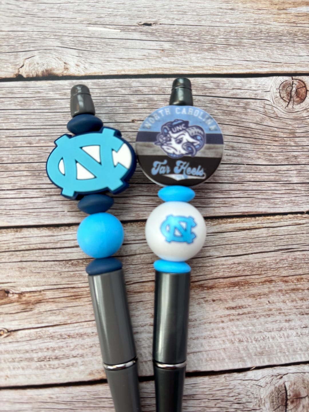 North Carolina Tarheels Beaded Pen - Etsy