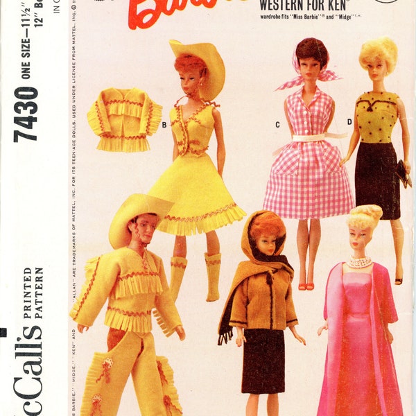 Barbie Doll Patterns - Etsy