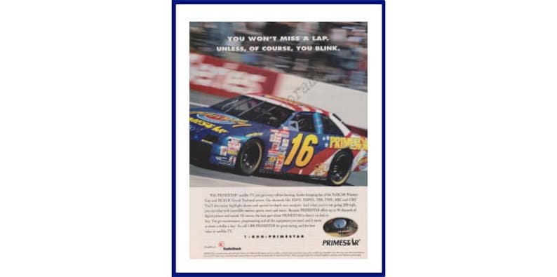 PRIMESTAR Satellite TV Original 1996 Vintage Color Print - Etsy