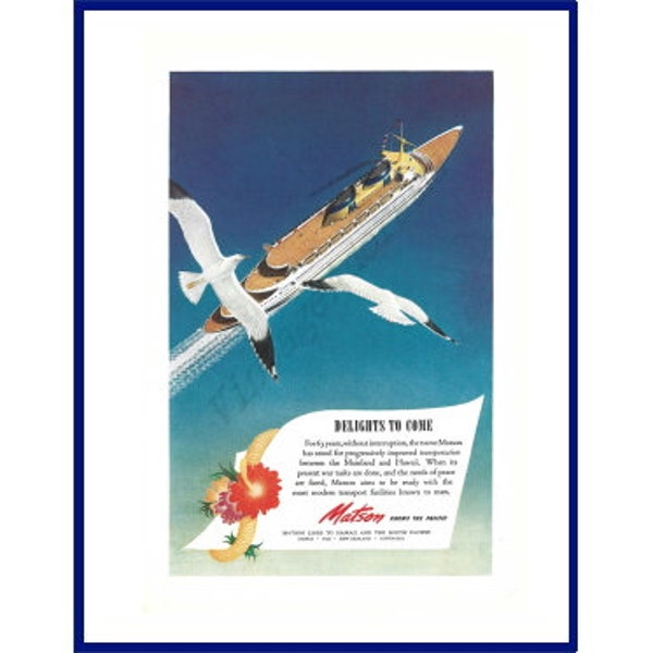 Matson Lines - Etsy