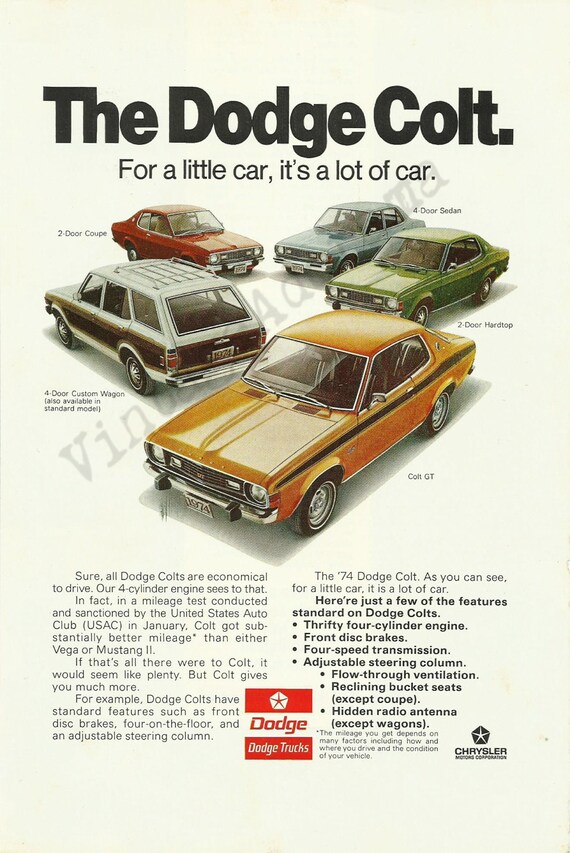1974 Dodge Colt Dodge Colt Can Still Turn Heads – The Mail