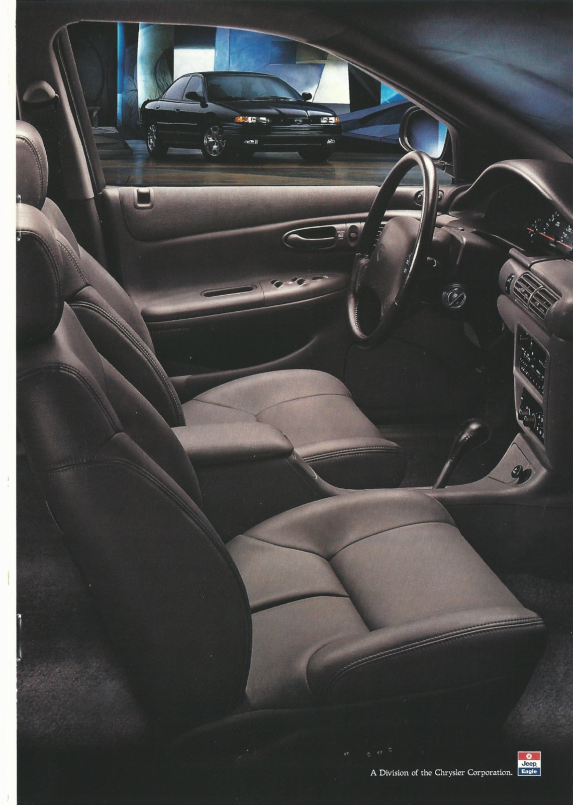 EAGLE VISION Tsi AUTOMOBILE Original 1994 Vintage Color Print ...