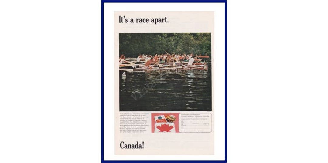 QUEBEC, CANADA Original 1966 Vintage Color Print Advertisement - St ...