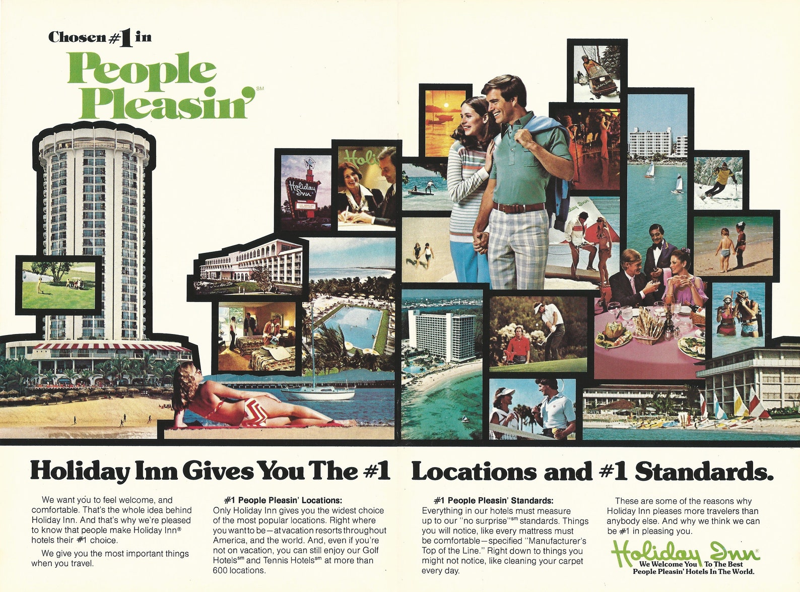 HOLIDAY INN Hotels / Motels Original 1979 Vintage Color Print ...