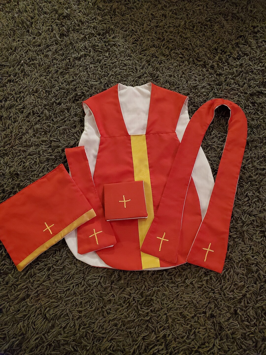 4 To 6 Year Old Boy s Child s Vestment Set Red Etsy 4-to-6-year-old-boy-s-child-s-vestment-set-red-etsy
