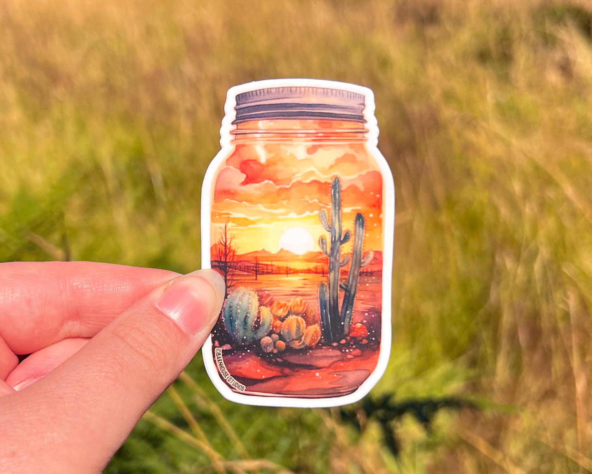 SALE! Desert Landscape in a Jar, 3