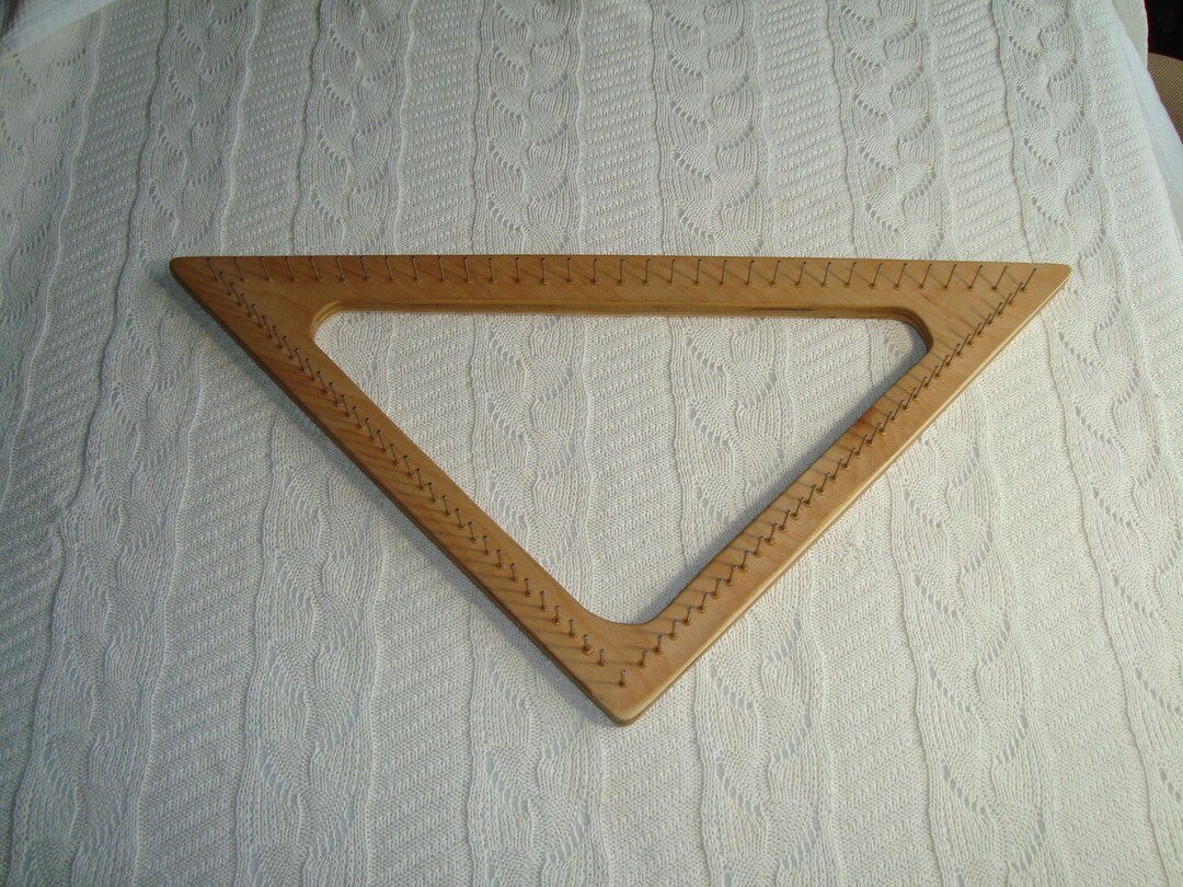 Triangle Weaving Loom 33 Pegs per Side - Etsy