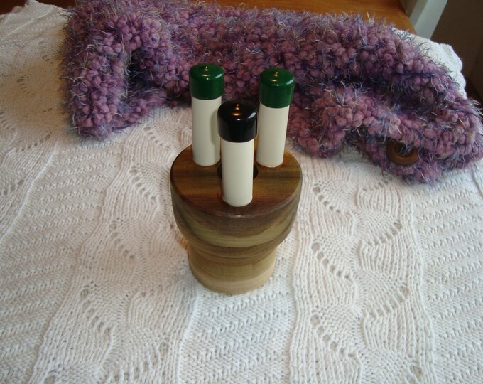 Jumbo Peg French Knitter - 3 Peg Spool Loom - Knitting Nancy - I Cord ...