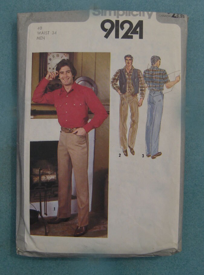3 Vintage Old West Patterns for Men & Women - Etsy