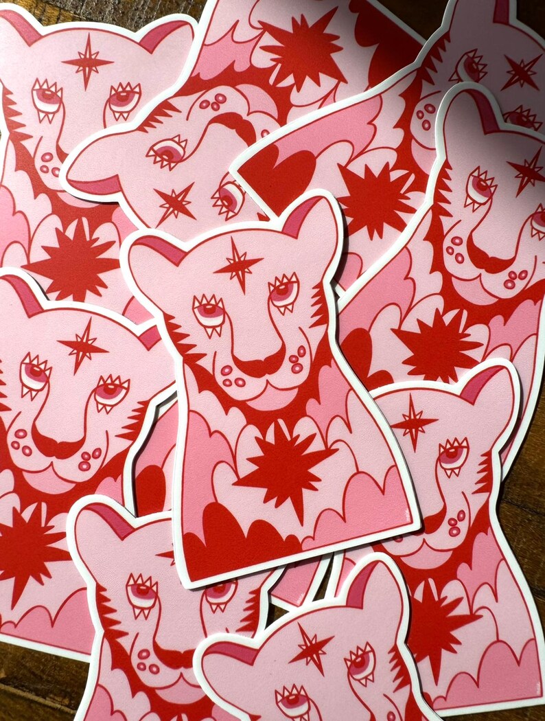 Lioness Spirit Vinyl Sticker – Fierce and Bold Lion Design - Etsy