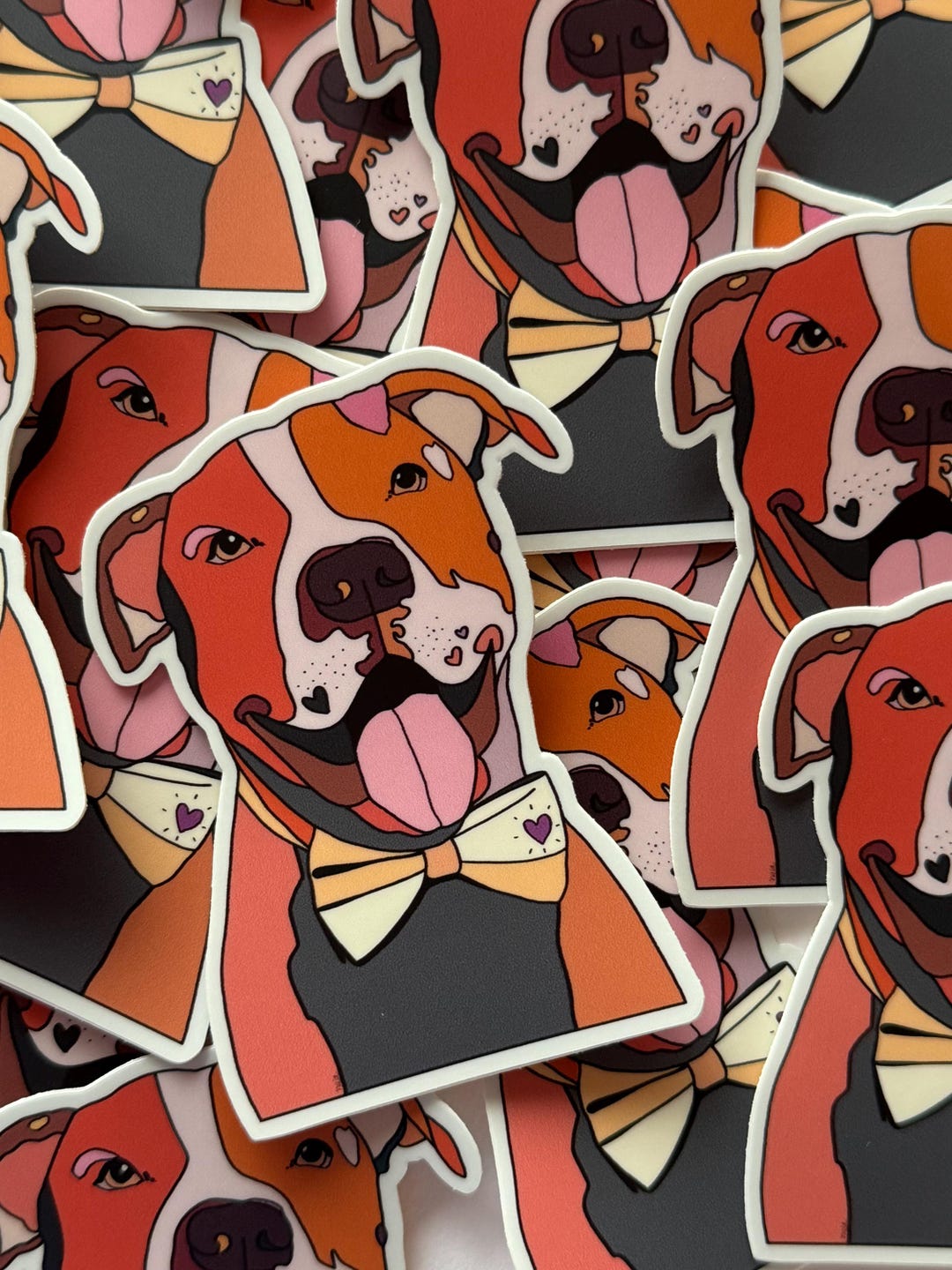 Cute Dog Vinyl Sticker – Durable, Waterproof, and Ready to Stick! - Etsy