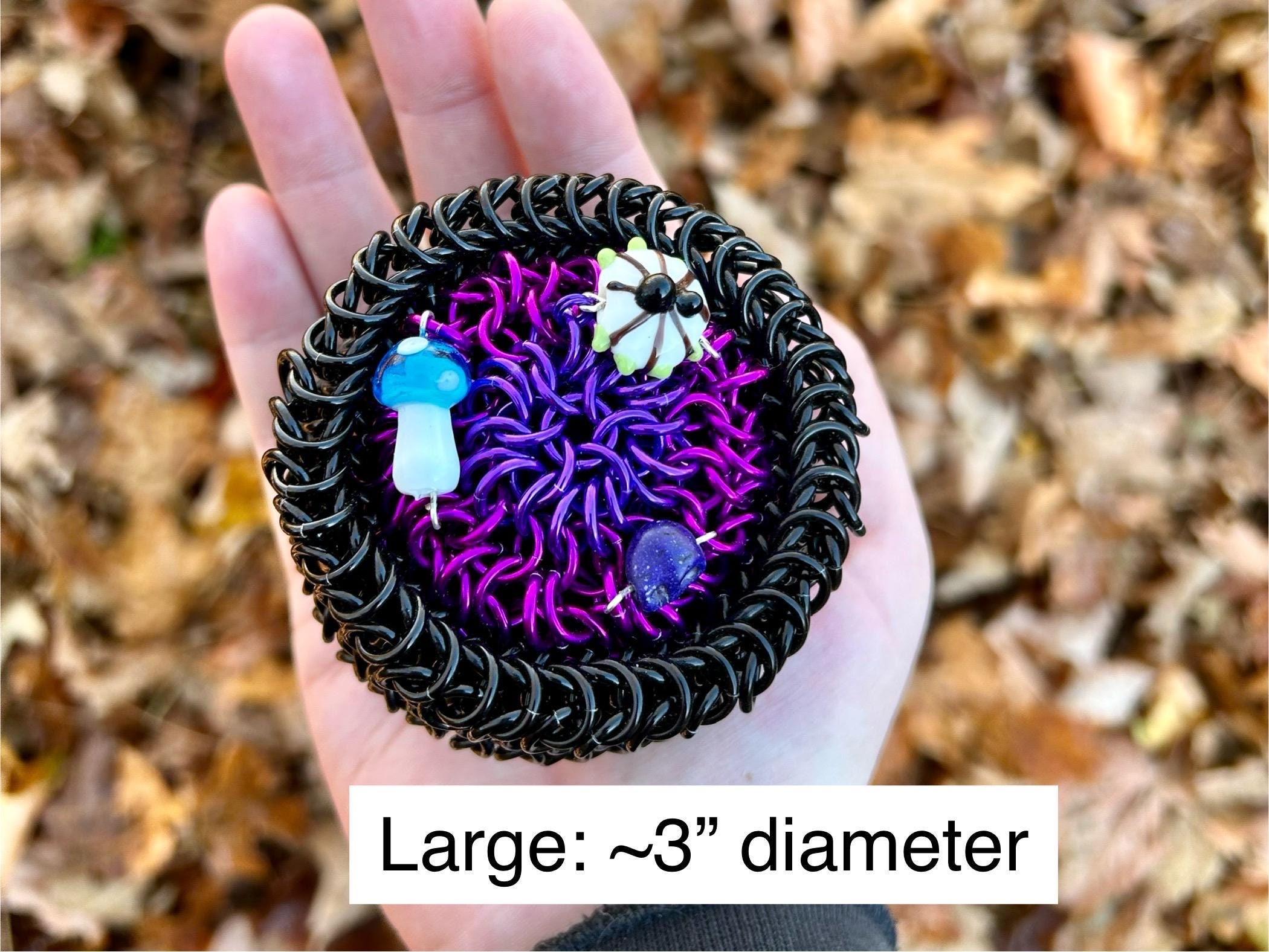 Witches Cauldron Fidget - Chainmail Cauldron Stress Ball - Scented ...