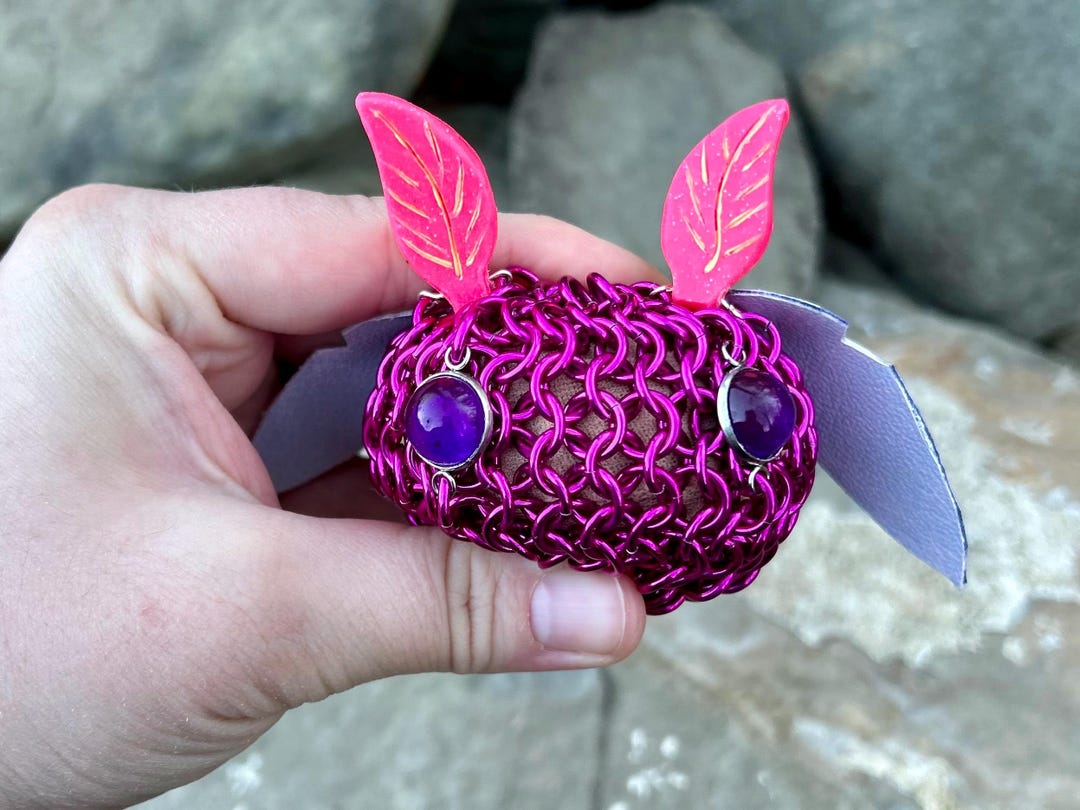 Rosy Maple Mothman Fidget – Hot Pink Scented Stress Ball - Etsy