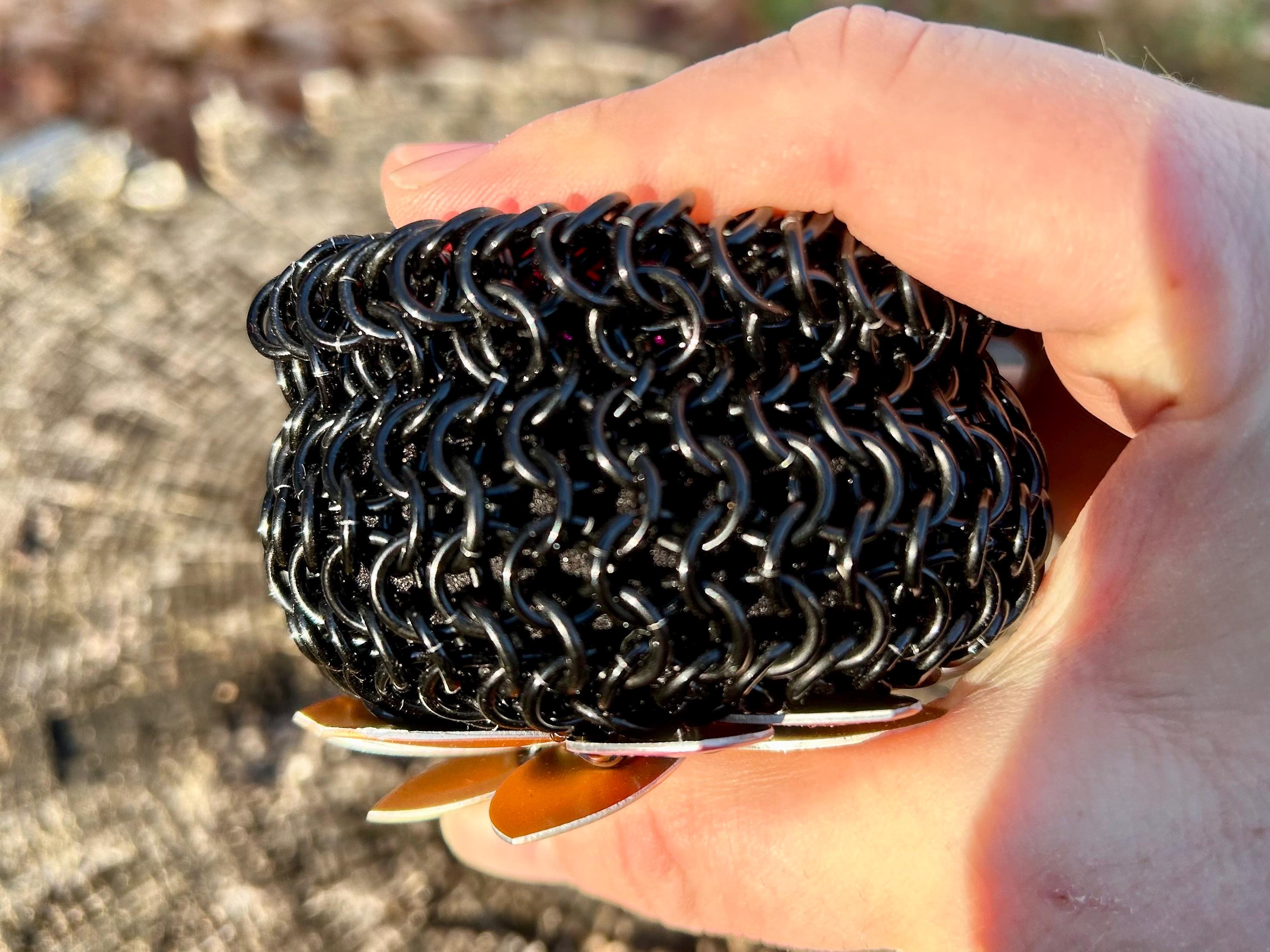 Witches Cauldron Fidget - Chainmail Cauldron Stress Ball - Scented ...