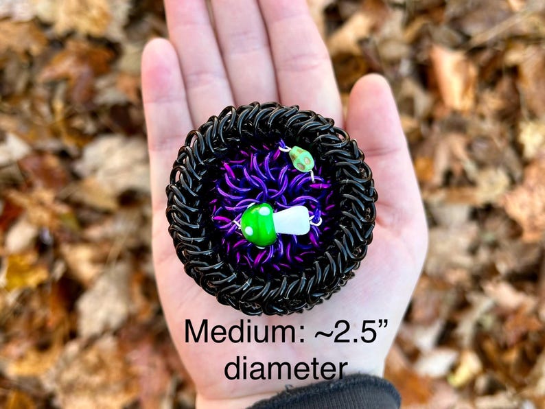 Witches Cauldron Fidget - Chainmail Cauldron Stress Ball - Scented ...