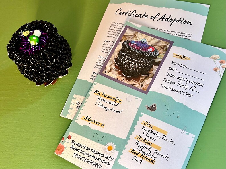 Witches Cauldron Fidget - Chainmail Cauldron Stress Ball - Scented ...