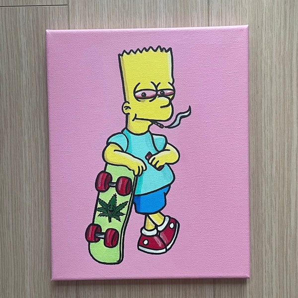 The Simpsons Weed - Etsy