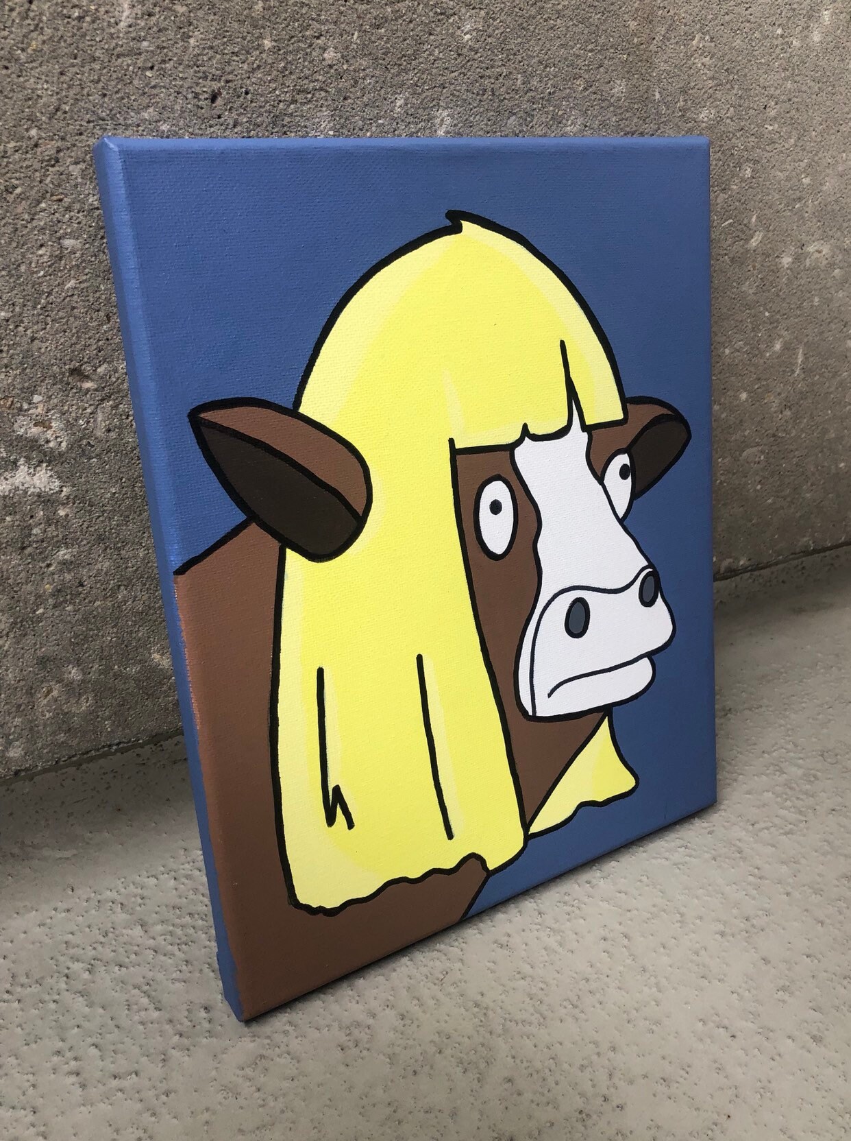 Moolisa Bob's Burgers Painting arte de lienzo pintado | Etsy