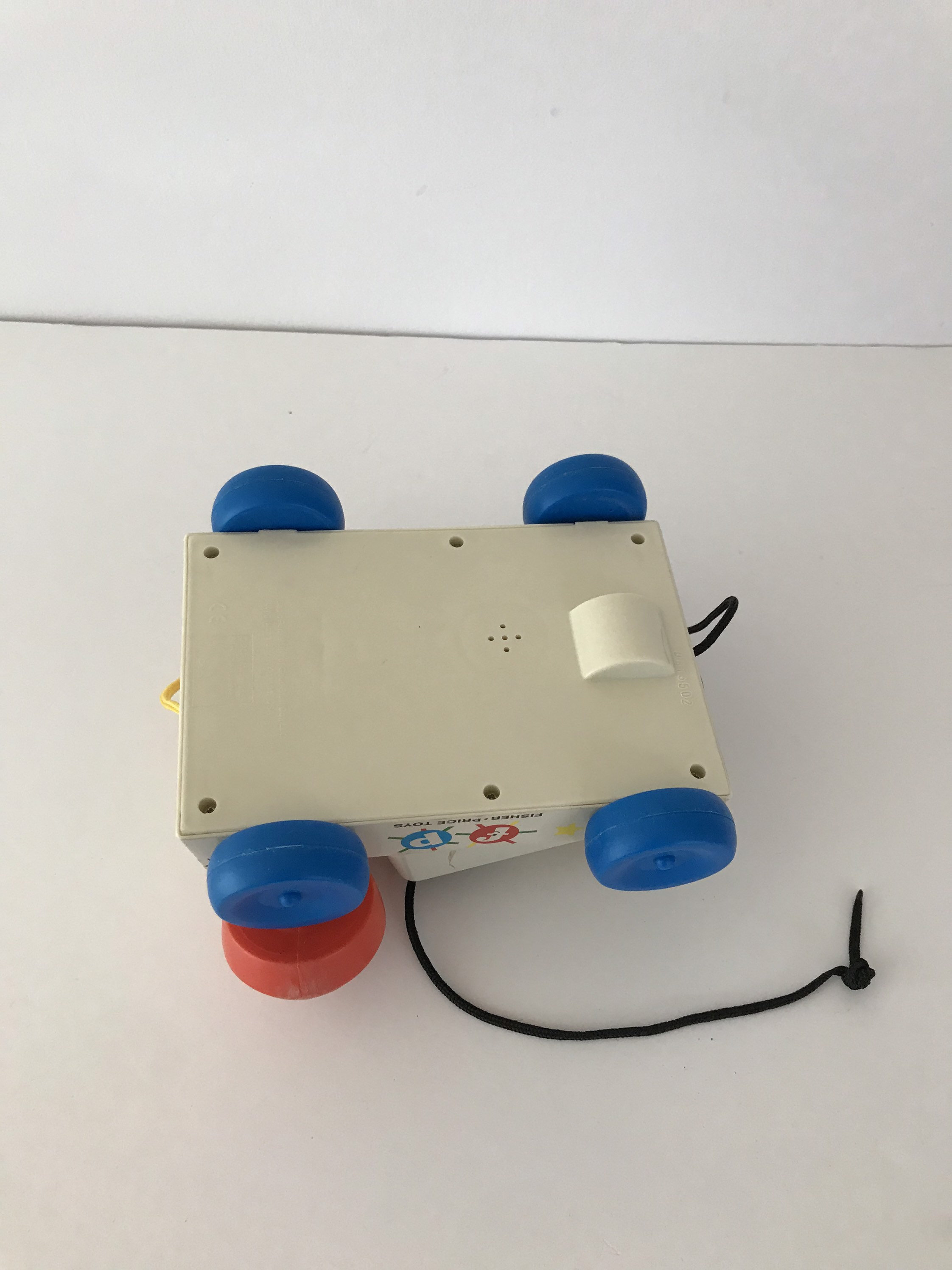 Fisher Price Chatter Phone Vintage Rotary Dial Pull Along Toy | Etsy