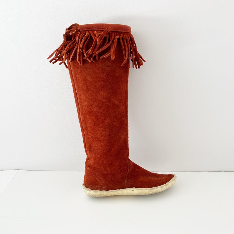 Fringe Boots - Etsy