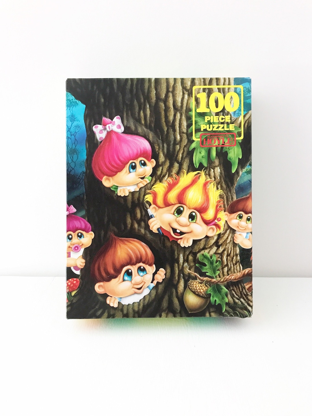 Vintage Trolls 100 Piece Puzzle, 90s Trolls Vintage Puzzle, Woodland ...