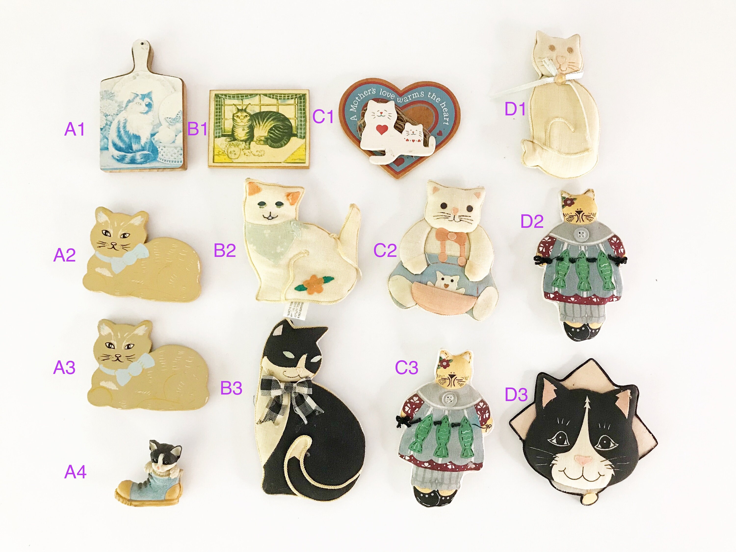 Crazy Cat Magnets