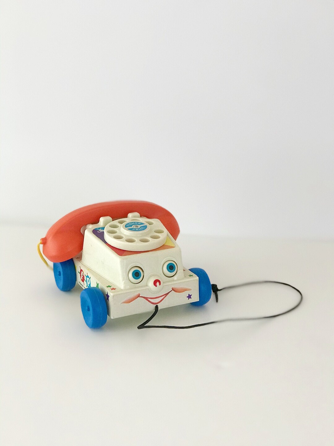 Fisher Price Chatter Phone Vintage Rotary Dial Pull Along Toy - Etsy