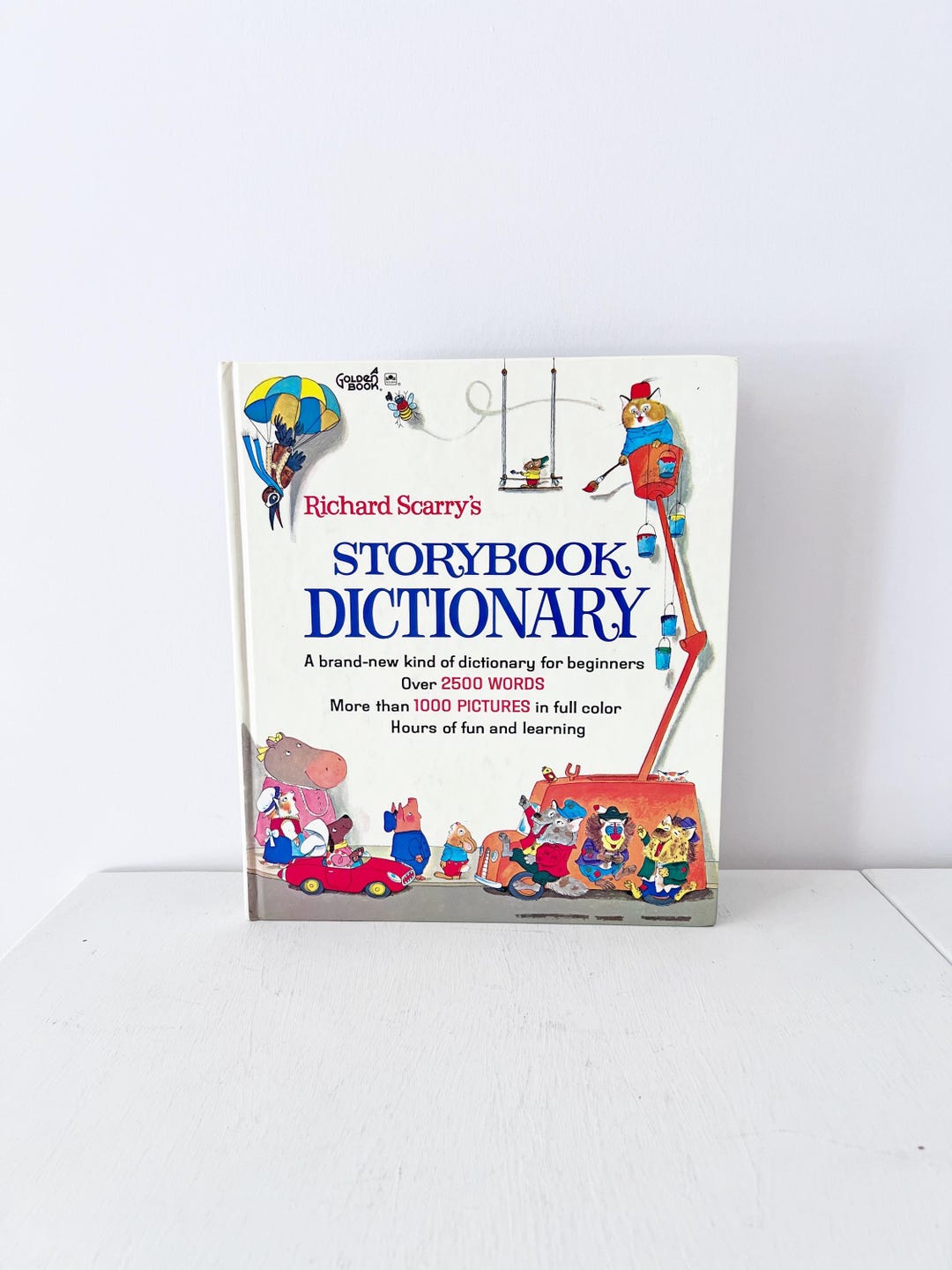 Richard Scarry's STORYBOOK DICTIONARY, Golden Book Vintage Children's ...