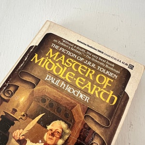 1972 Tolkien Lord of the Rings 'master of Middle Earth' by Paul Kocher ...