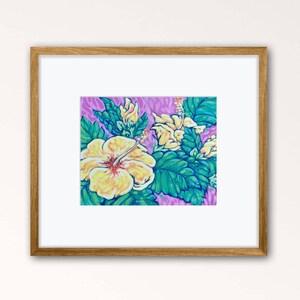 Yellow Hibiscus Digital Download - Etsy