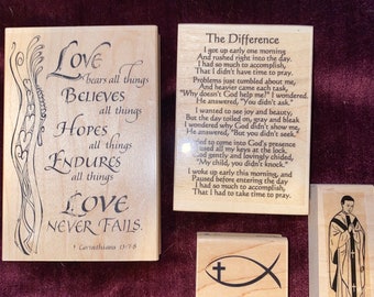 Christian Stamps - Etsy
