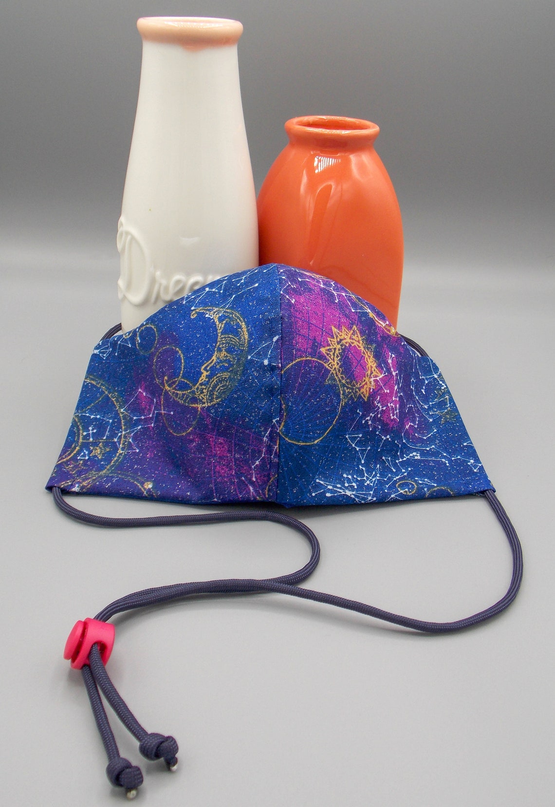 Celestial Face Mask - Cotton Reusable Multilayer Mask W/ Pocket for ...