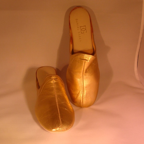 Gold Slippers - Etsy