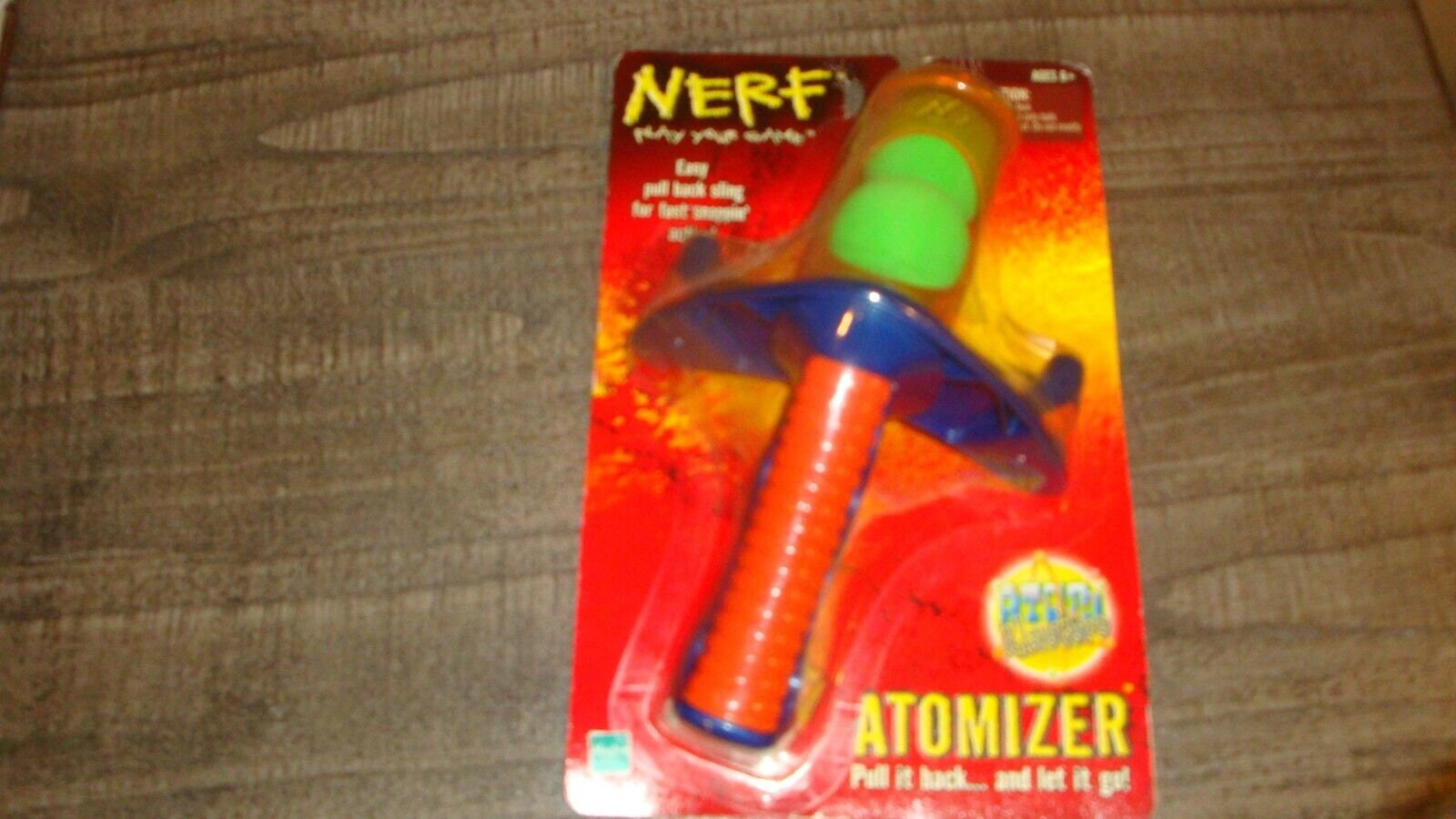 New & Sealed Vintage NERF Atom Blaster "atomic" Sling Shot 2003 - RARE ...