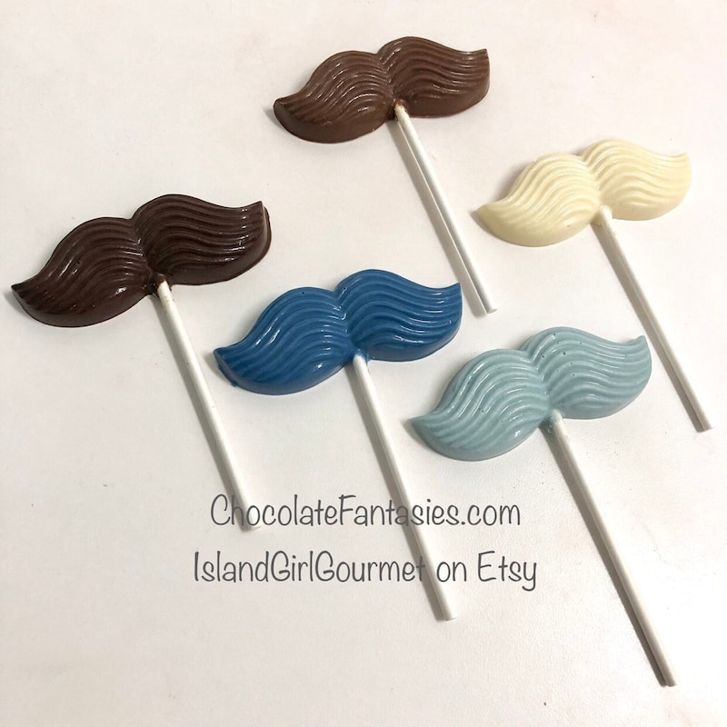 Mustache Lollipop - Etsy