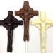 Chocolate Crucifix Cross, Religious Chocolates, Easter Gifts, Sold by ...