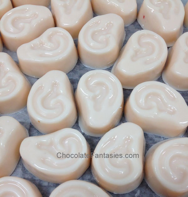 Mini Chocolate Ears Favor Gift Box - 10 Pcs, Audiology Chocolates, ENT ...