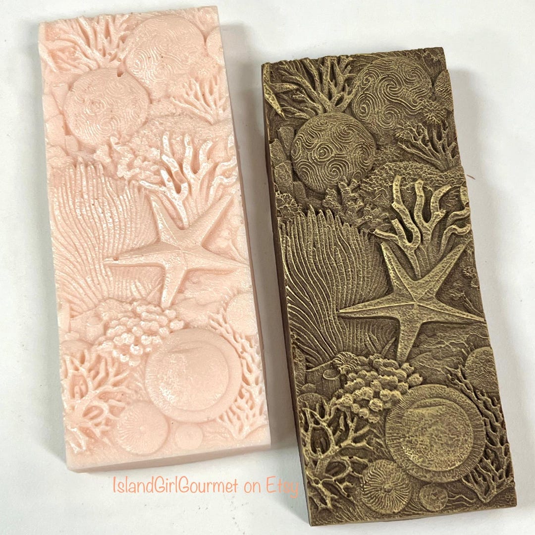 Chocolate Nautical Sea Themed Bar, Ocean Chocolate Bar, Seashell ...