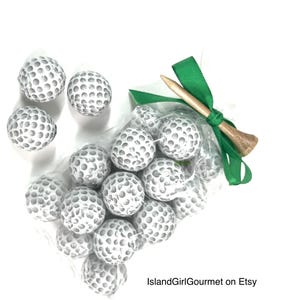 Mini Foil Wrapped Golf Ball Chocolates, 4 Oz, Approx. 20 Pcs, Gift ...