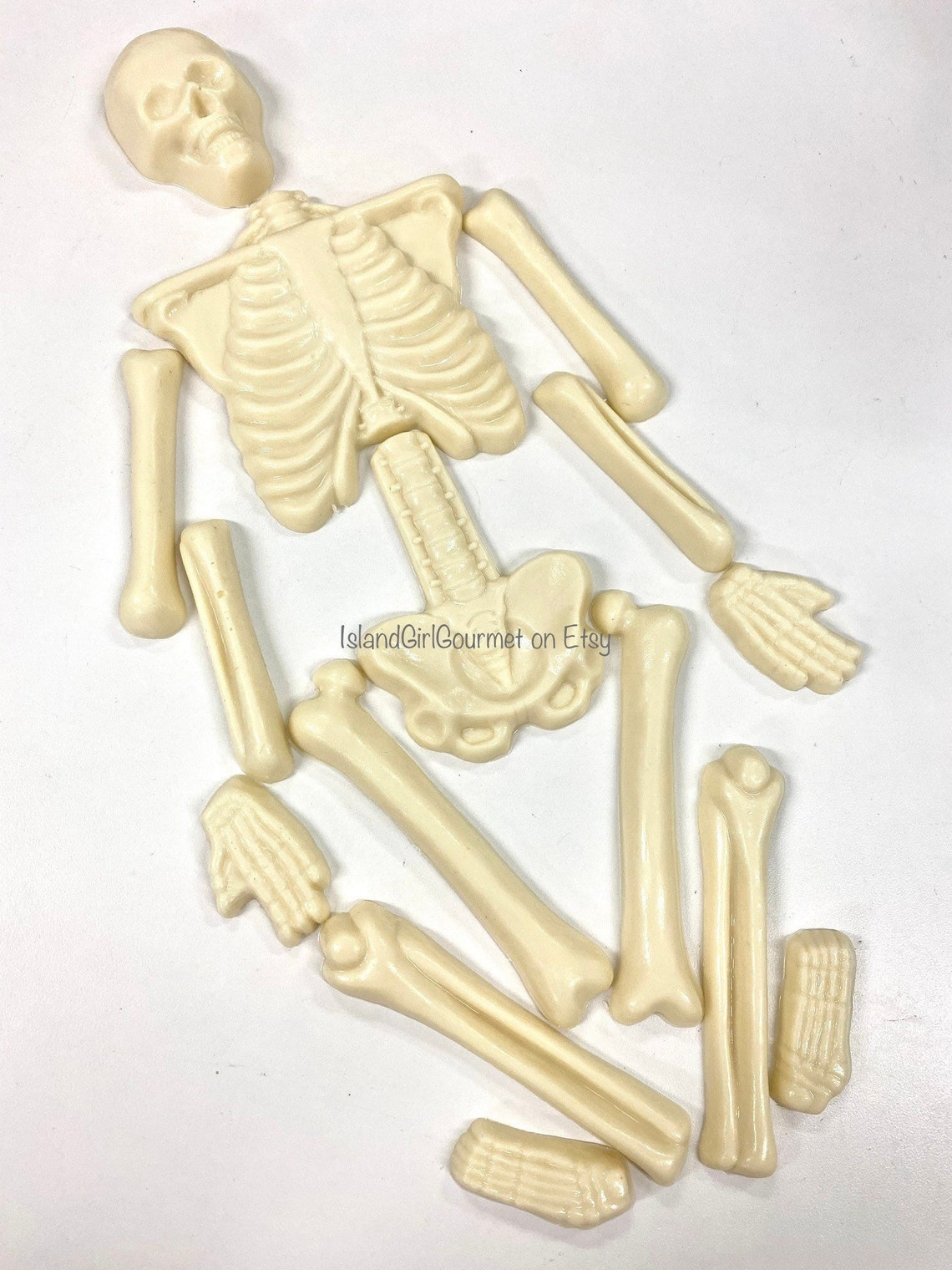 Bag of Bones Full Chocolate Skeleton Dia De Los Muertos - Etsy