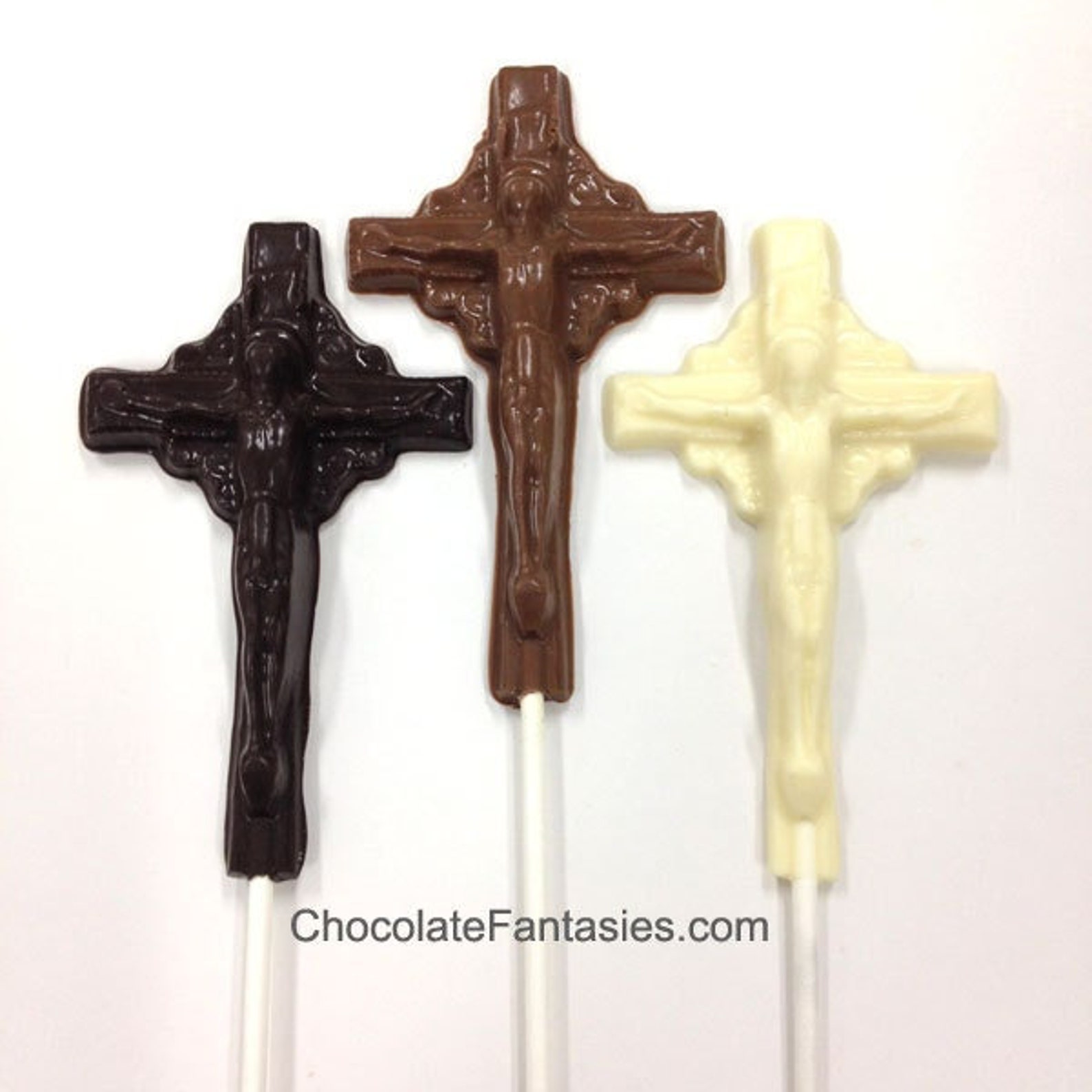 Chocolate Crucifix Cross, Religious Chocolates, Easter Gifts, Sold by ...