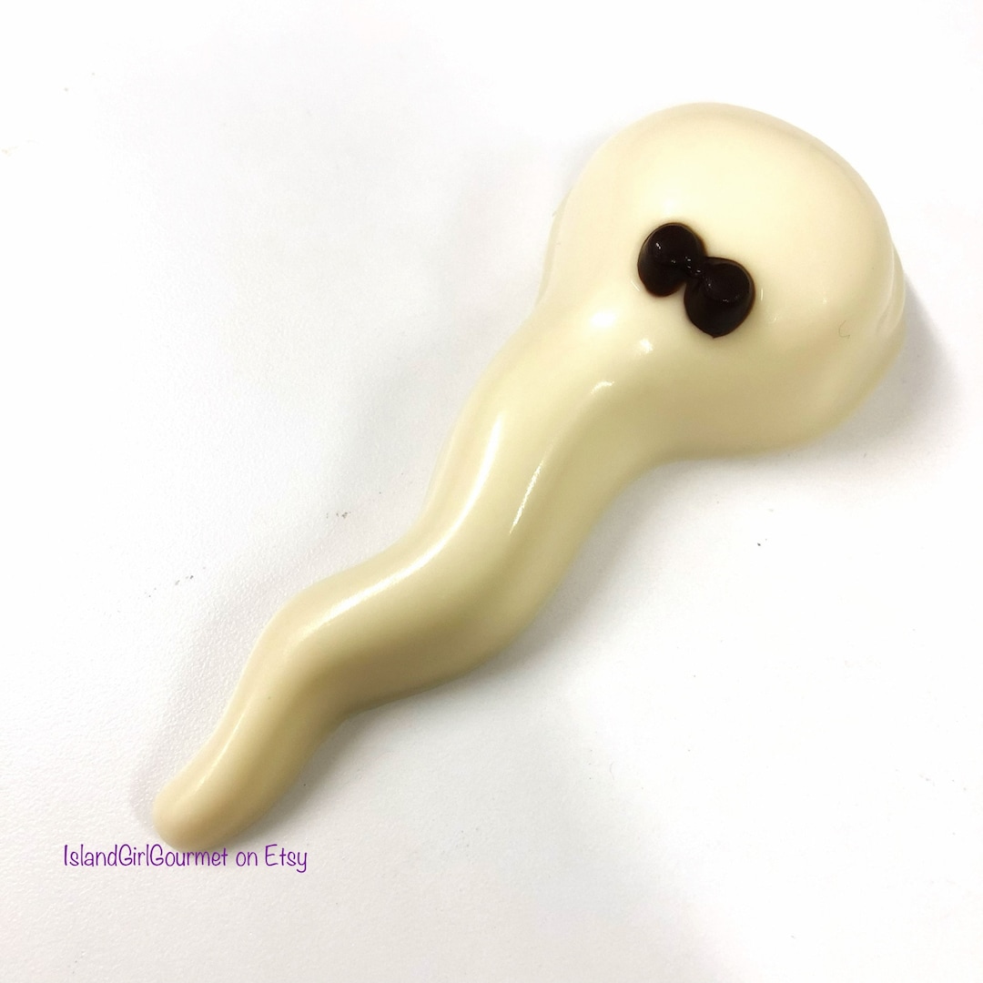 Spermie the Giant Chocolate Sperm, 3 Oz., Adult Gift, Gender Reveal ...
