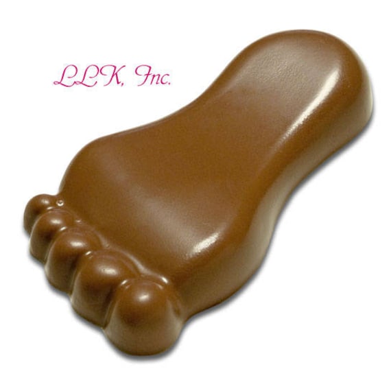 Chocolate Foot 2.5 oz Podiatry Chocolates Baby Feet Foot in | Etsy