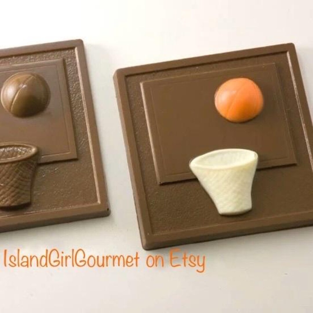 Basketball Chocolate Bar, 3 Oz, Gift Boxed, March Madness, Sports ...