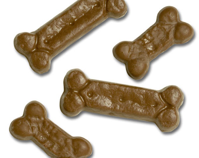 1 Pound Chocolate Dog Bones Chocolate Milk Bones Chocolate - Etsy