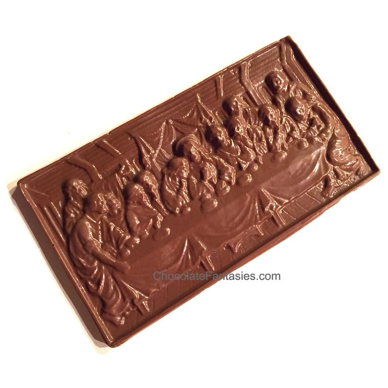 Last Supper Chocolate Bar - Easter, Religious, Jesus, Religion ...