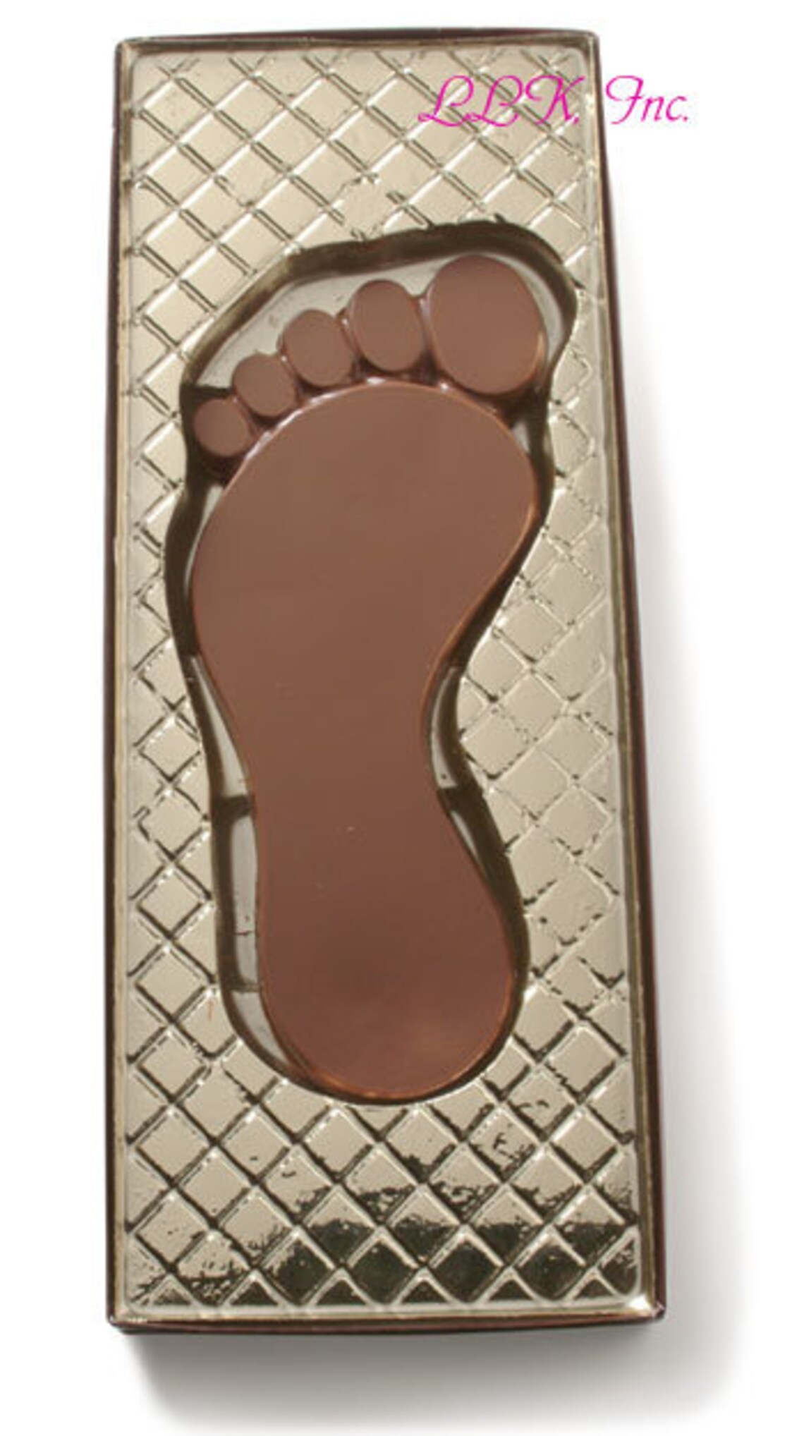Big Chocolate Foot 4 Oz, With or Without Gift Box, Podiatry Chocolates ...